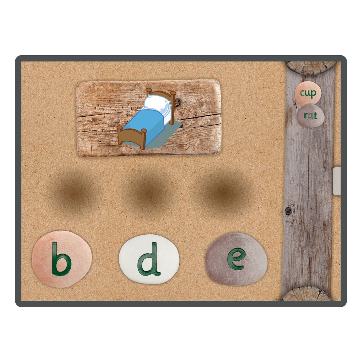 CVC Word Builder App - early years phonics app