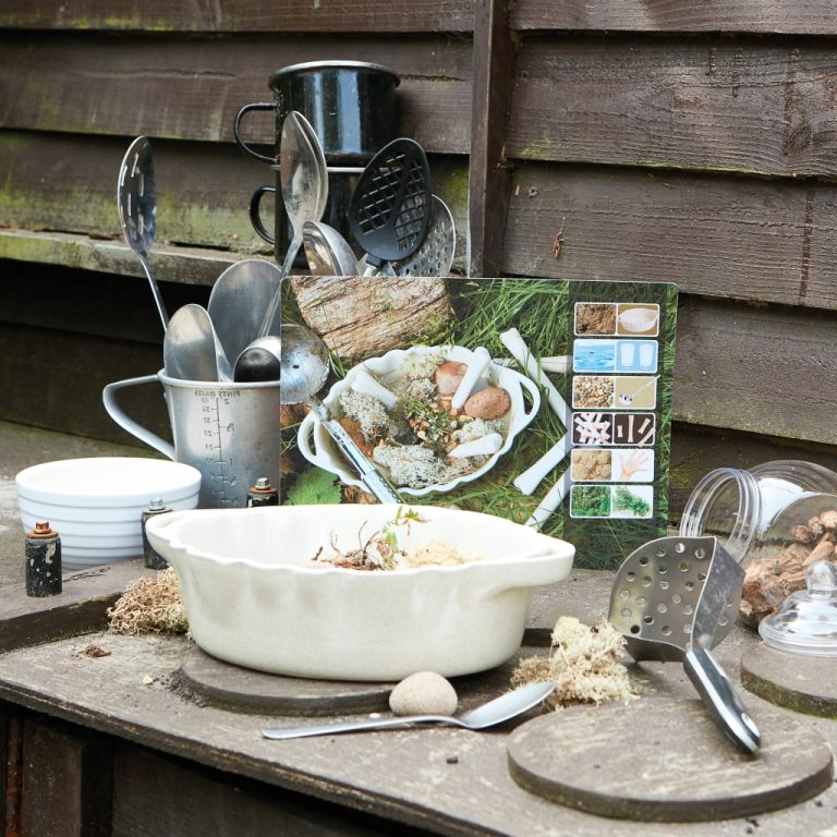 Mud Kitchen Activities - 16 exciting mud recipe cards