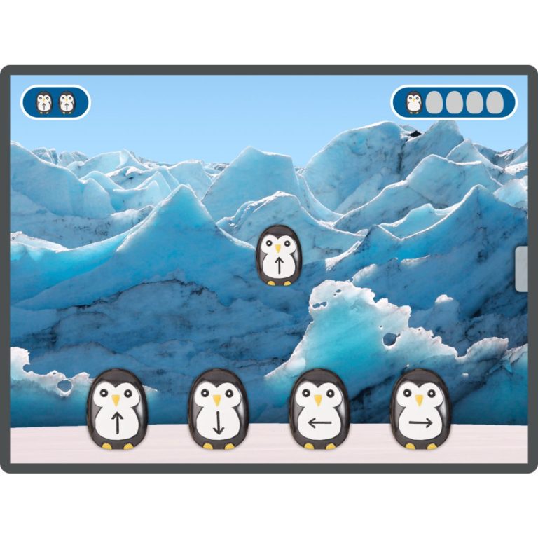 Pre-coding Penguins App - games to develop early coding skills