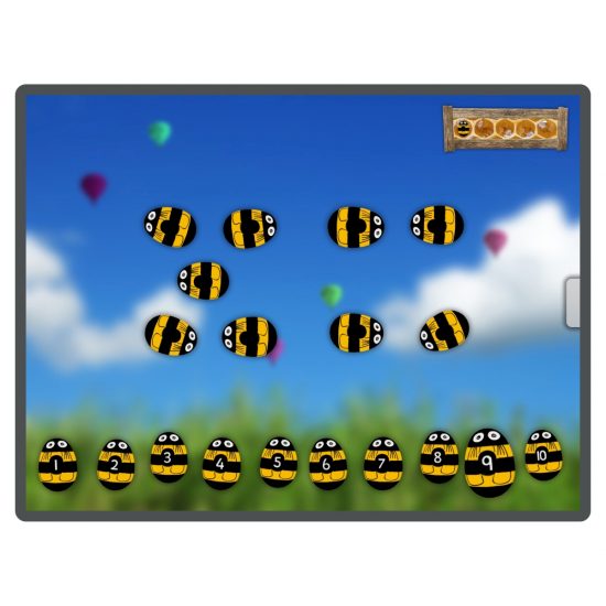 Let's Roll Number Frames - six stone rollers to make imprints