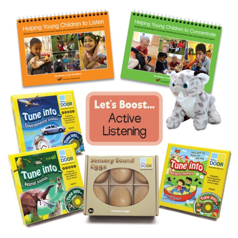 Let's Boost... Active Listening Kit - Yellow Door